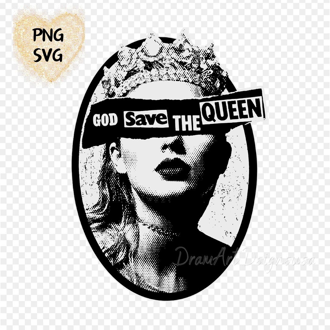 God Save the Queen Png, Taylor Svg, GSTQ Platinum Jubilee Souvenir ...