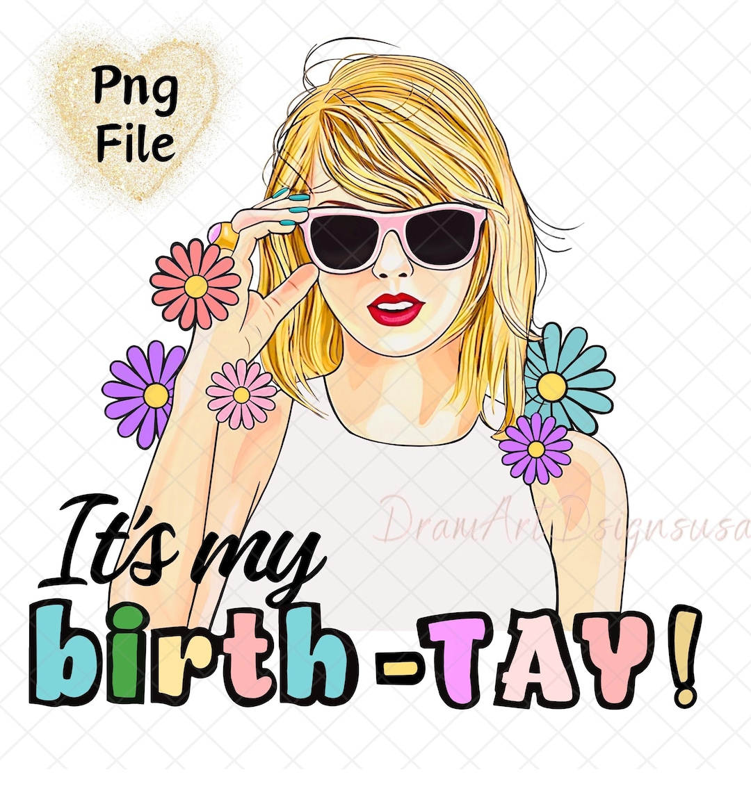 In My Swiftie Birthday Era Png, Little Swiftie Png, Swiftie Merch Kid ...