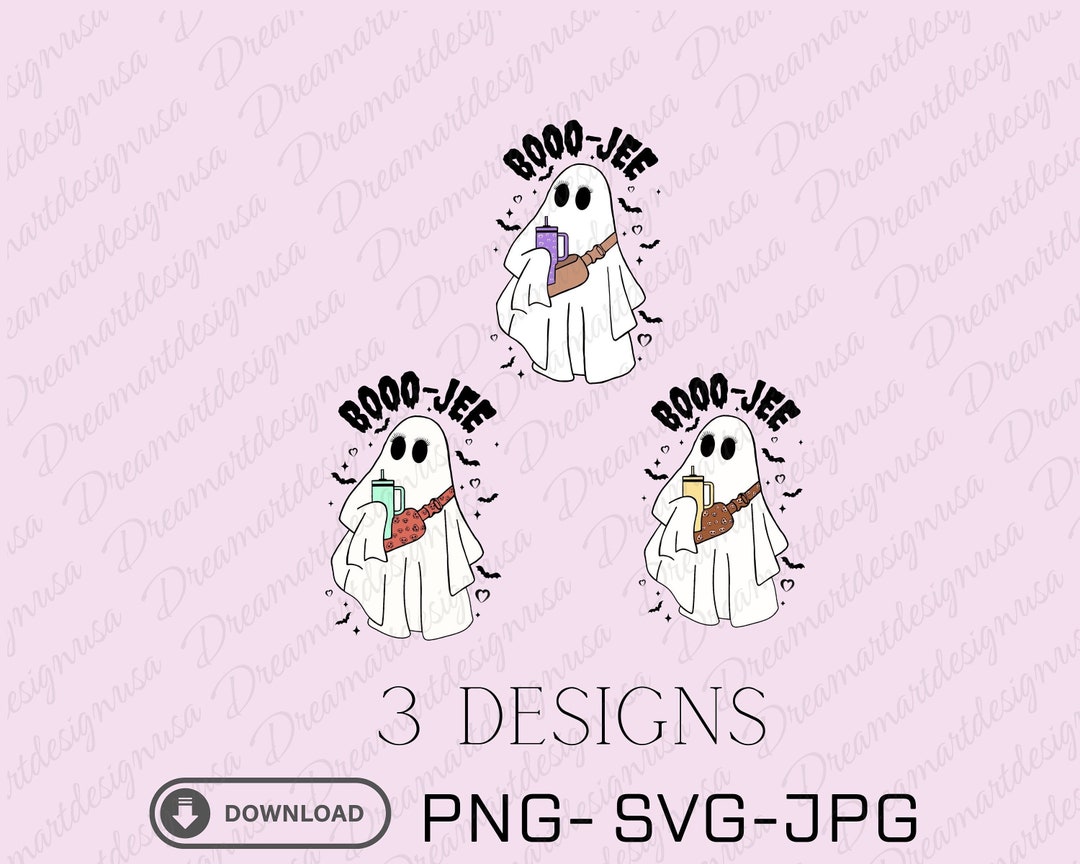 Boo-jee Halloween Boo Jee SVG Spooky Season Cute Ghost Bou Jee - Etsy