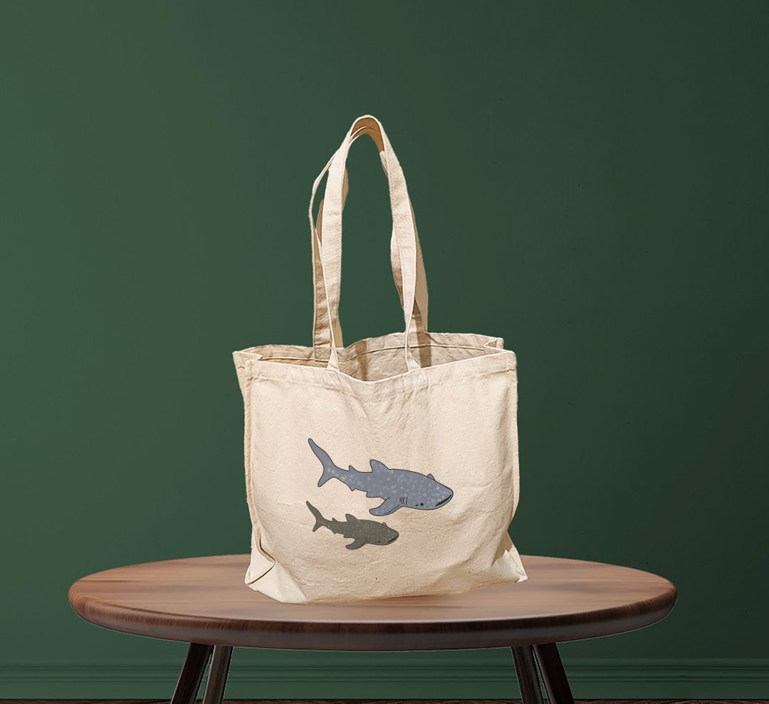 Whale Shark, Shark Bag, Shark Gift, Whale Shark Tote Bag, Marine ...