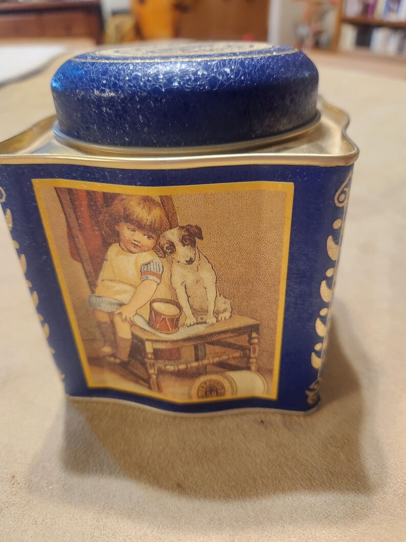 1995 Bristolware Coats and Clark Spool Cotton Thread, Metal Storage Tin ...
