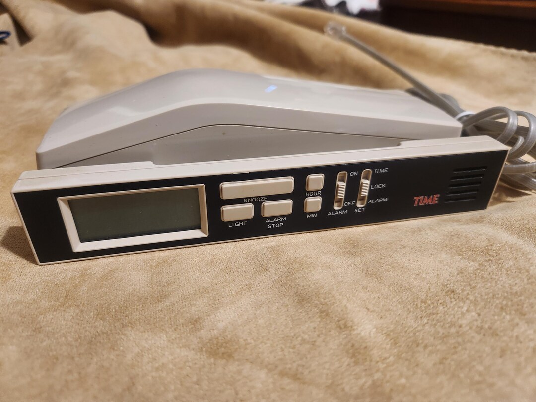 Vintage Collectible Time Magazine Alarm Clock Phone - Etsy