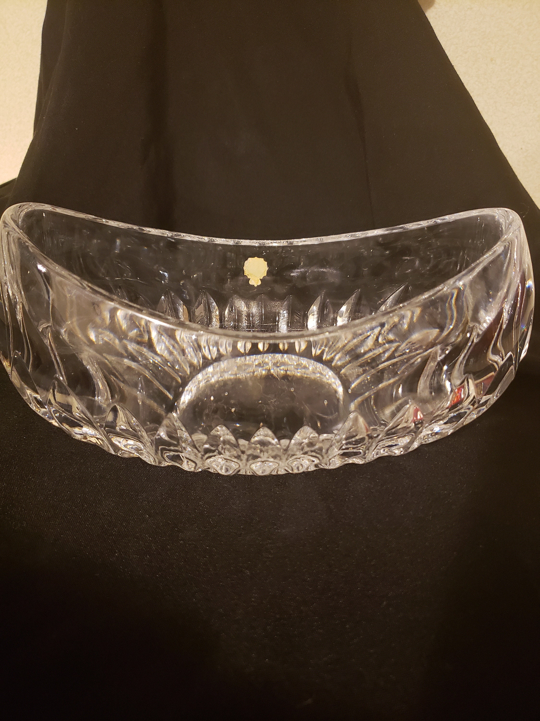 Althea Pattern Gorham Crystal 8" Bowl - Etsy