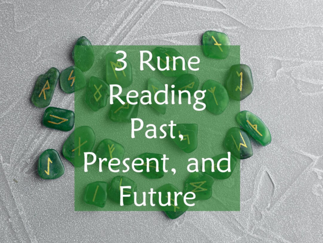 Reading With Runes-3 Rune Spread Past Present Future - Etsy
