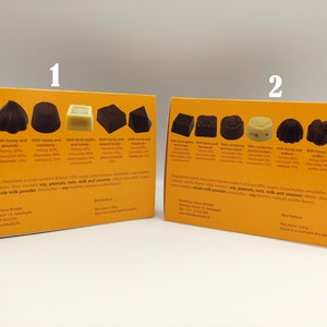 Luxury Handmade Belgium Chocolates Assorted Bee Products in Chocolate ...