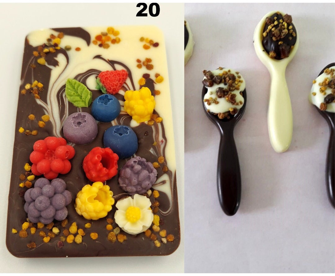 Worthy Bee Pollen Chocolate Bars - Handcrafted Sweet Treats With a ...