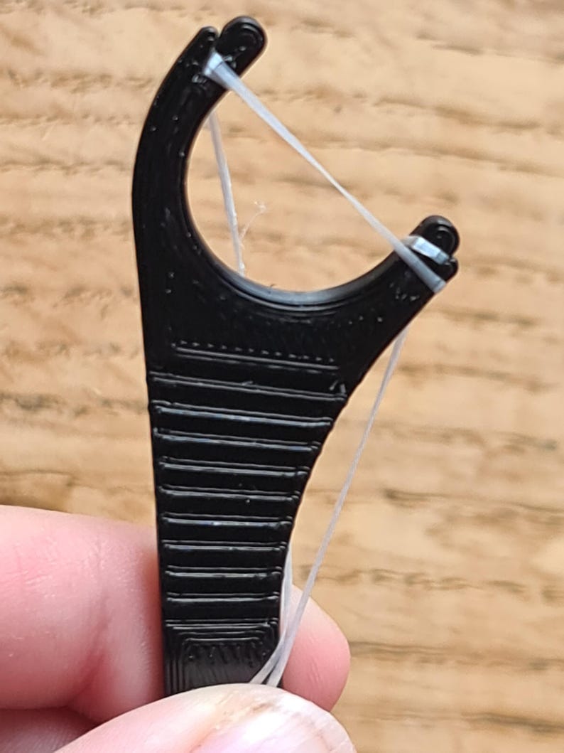 Reusable Floss Pick – Eco-friendly Dental Tool – Refillable With Any ...