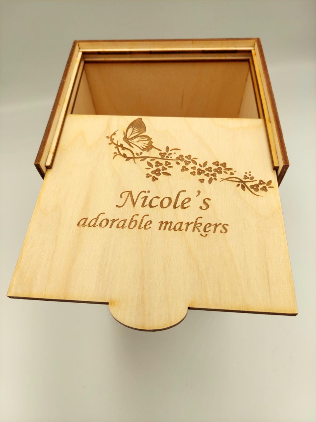 Personalized Wooden Keepsake Box: Custom Engraved Memory Storage - Etsy