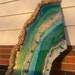 Geode Epoxy Art Wall Pannels/ Irregular Shape Modern Statement Piece ...