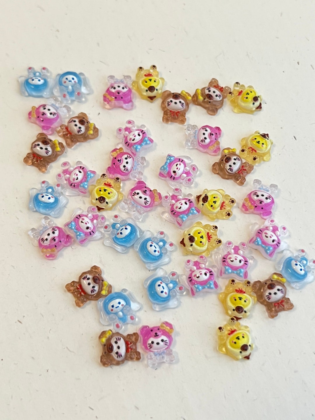 Kawaii Sanrio Characters | Kuromi | DIY | Nail Charms | Flat Back ...
