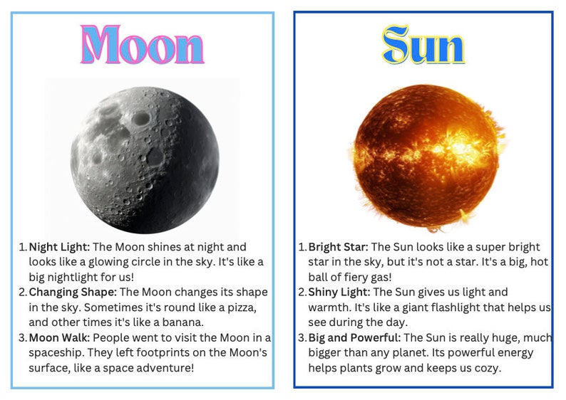 Kids Planet Flashcards - Etsy