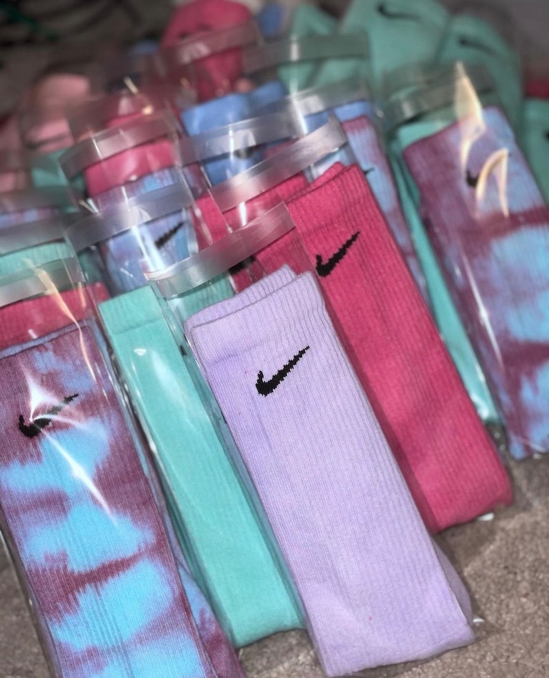 Custom Tie Dye Nike Socks - Etsy