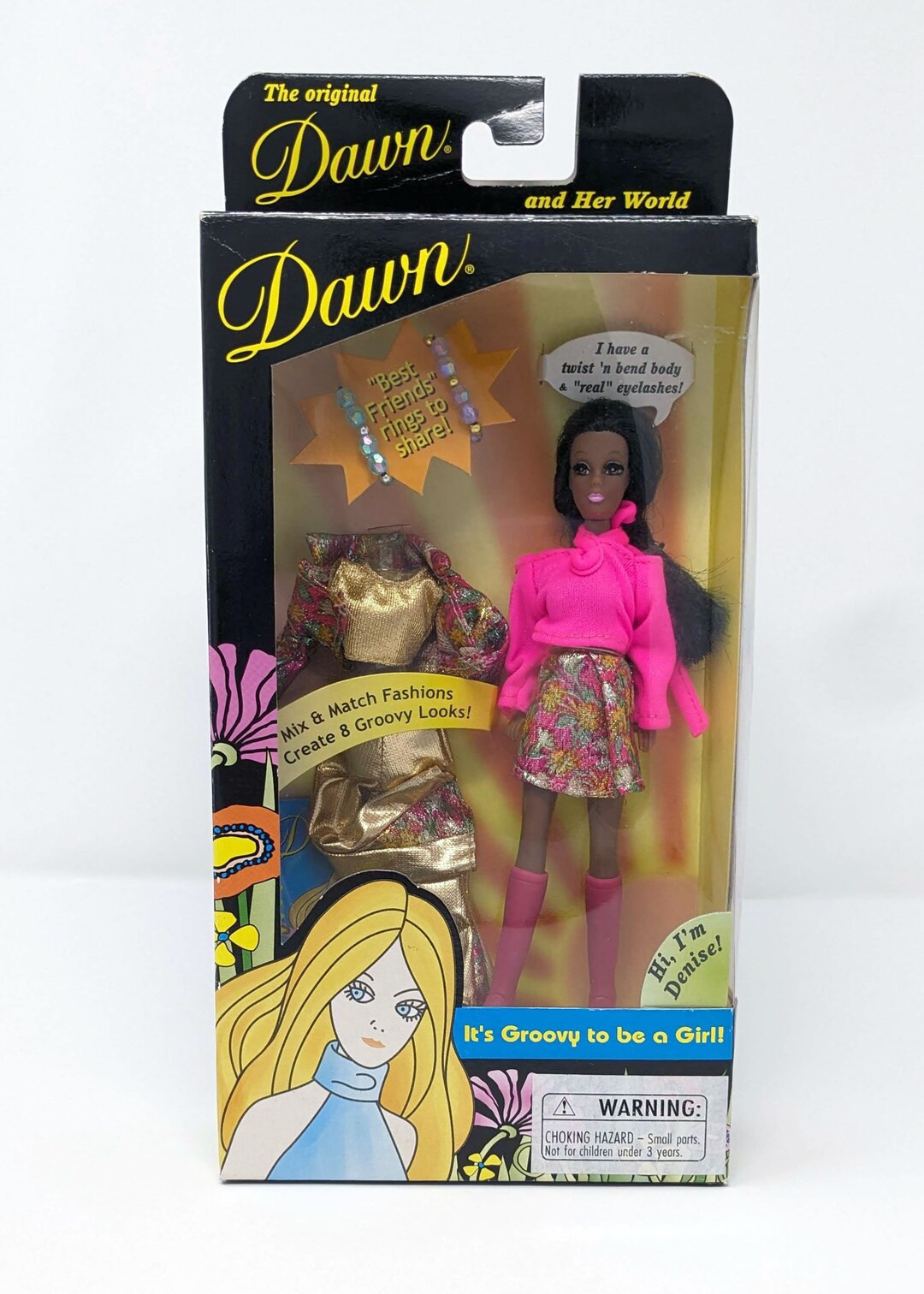 Vintage Dawn Fab Fashion Fun Denise Doll NIB - Etsy
