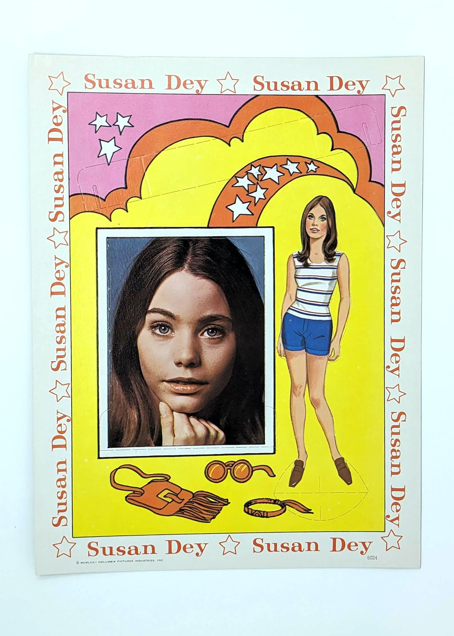 1972 Susan Dey as Laurie the Partridge Family Paper Dolls UNCUT in ...