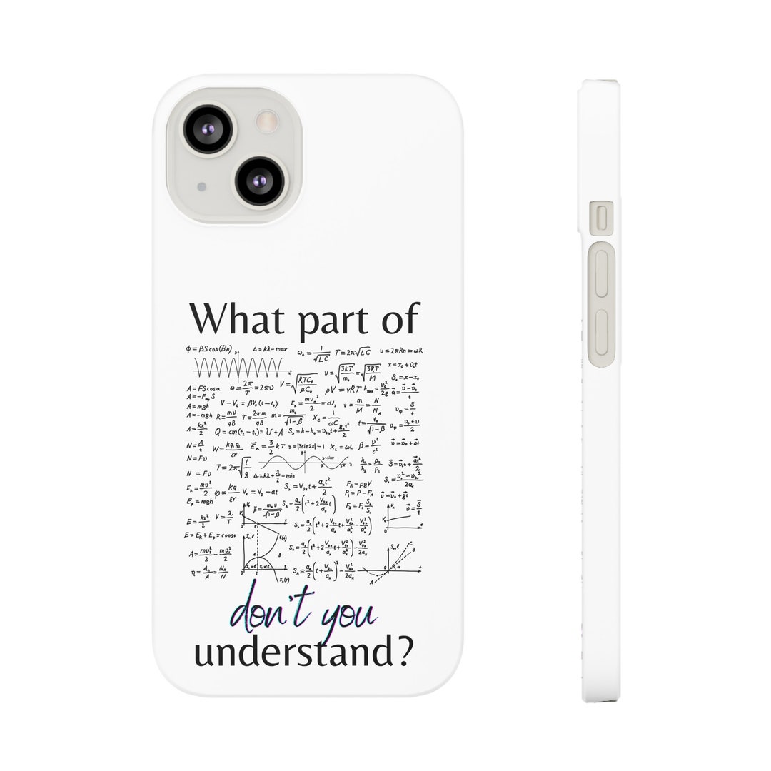 Witty Math Equations White Phone Cases Samsungiphone - Etsy