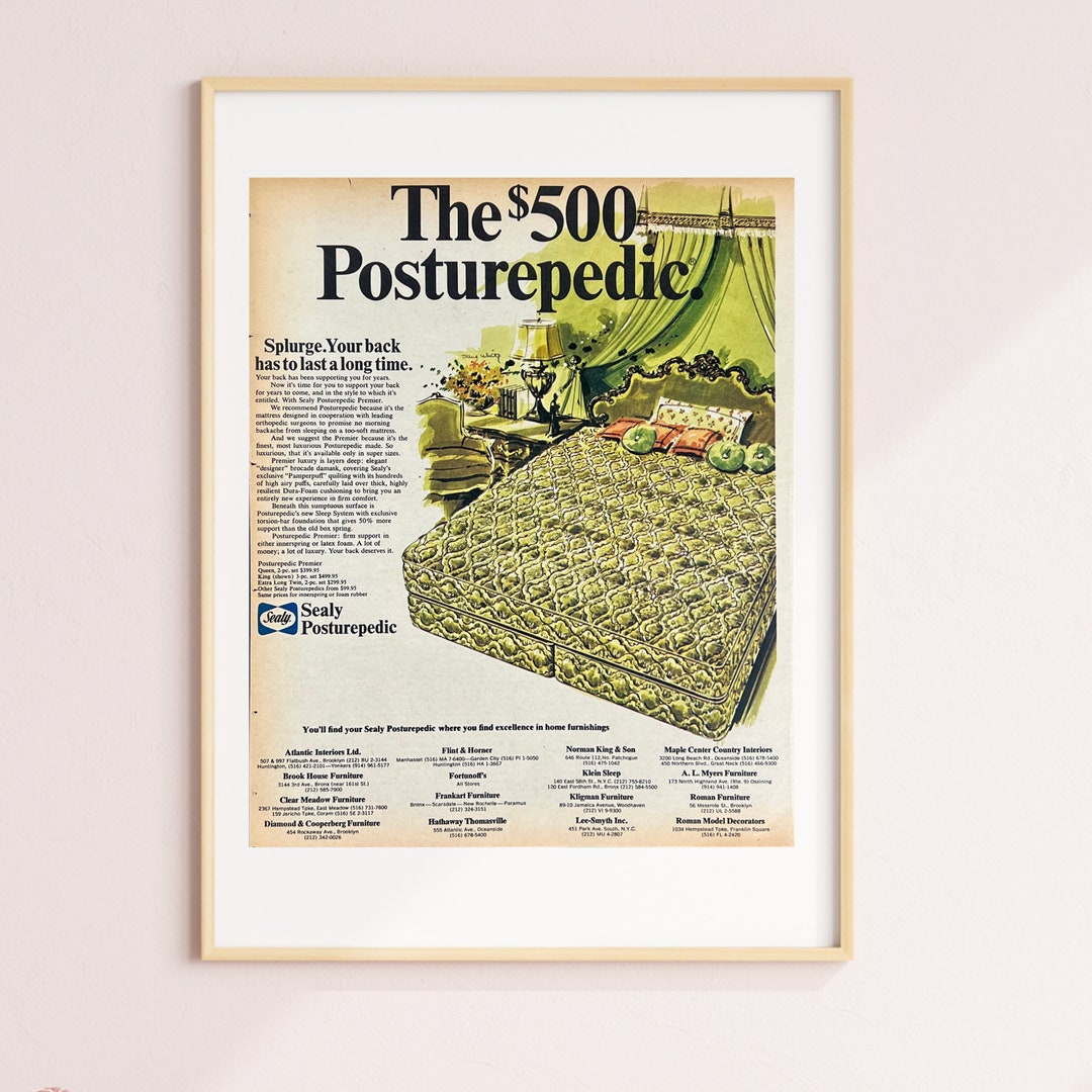 Old Advertising 70s Ad Art Vintage Original Advertisement Wall Decor ...