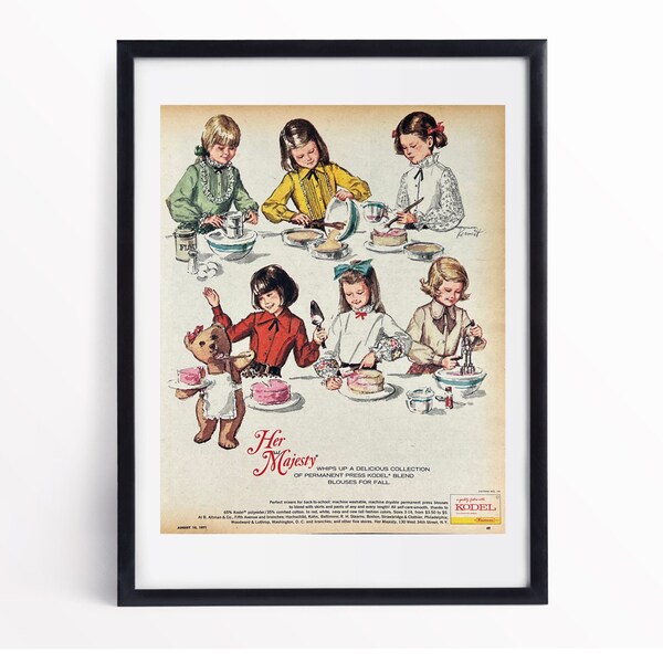 1970s Illustration - Etsy