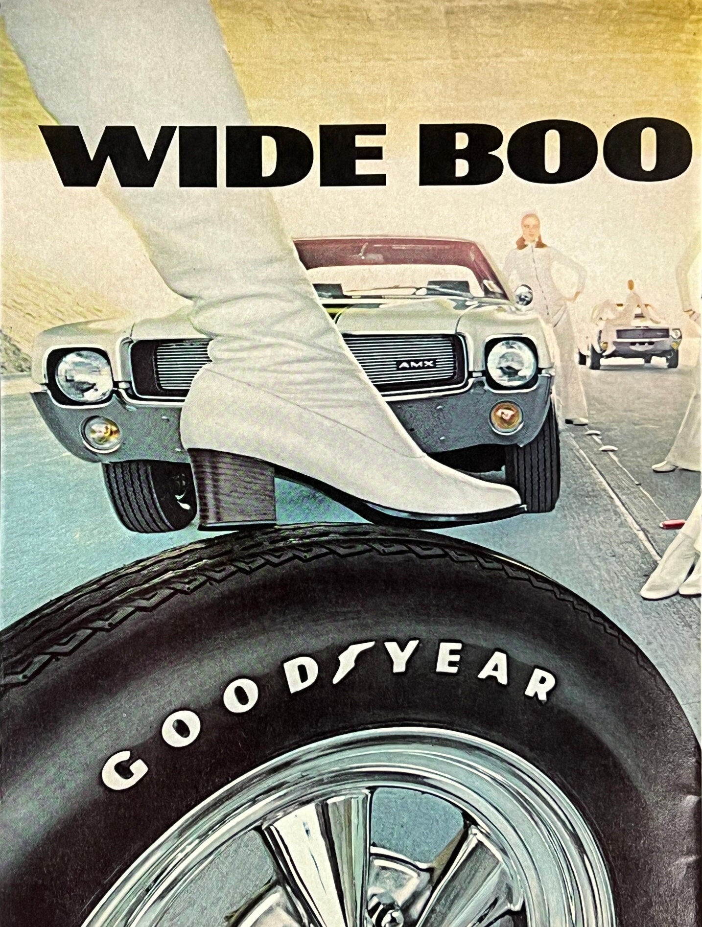 Original Retro 60s Goodyear Advertisement 1969 Tire Magazine Ad Old ...