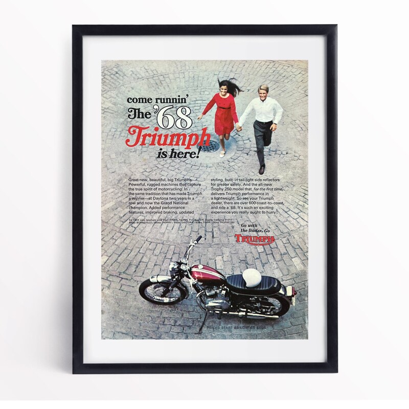 Vintage Bike Ads - Etsy