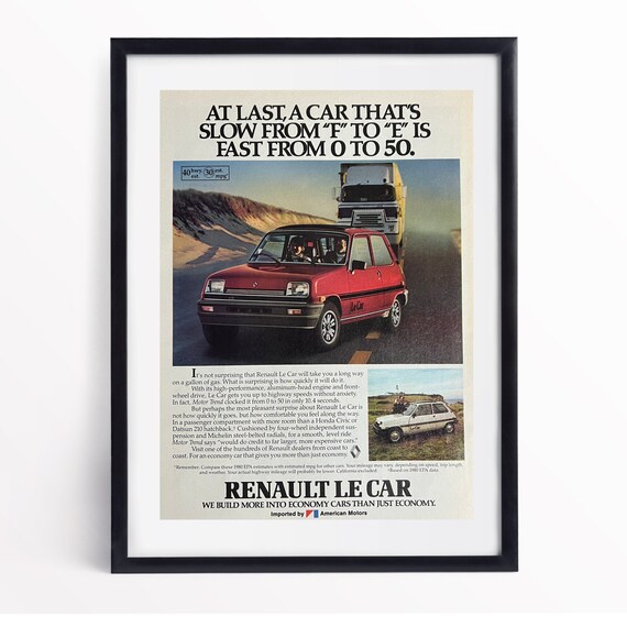 Magazine Advertisements For Cars