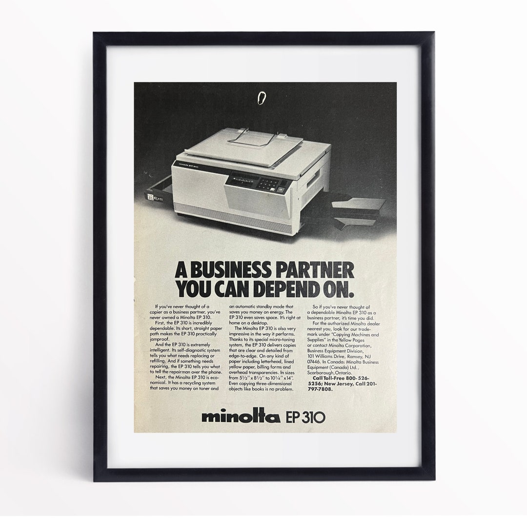 Vintage Technology Advertisement Print Art Wall Decor Retro Ad Vintage ...