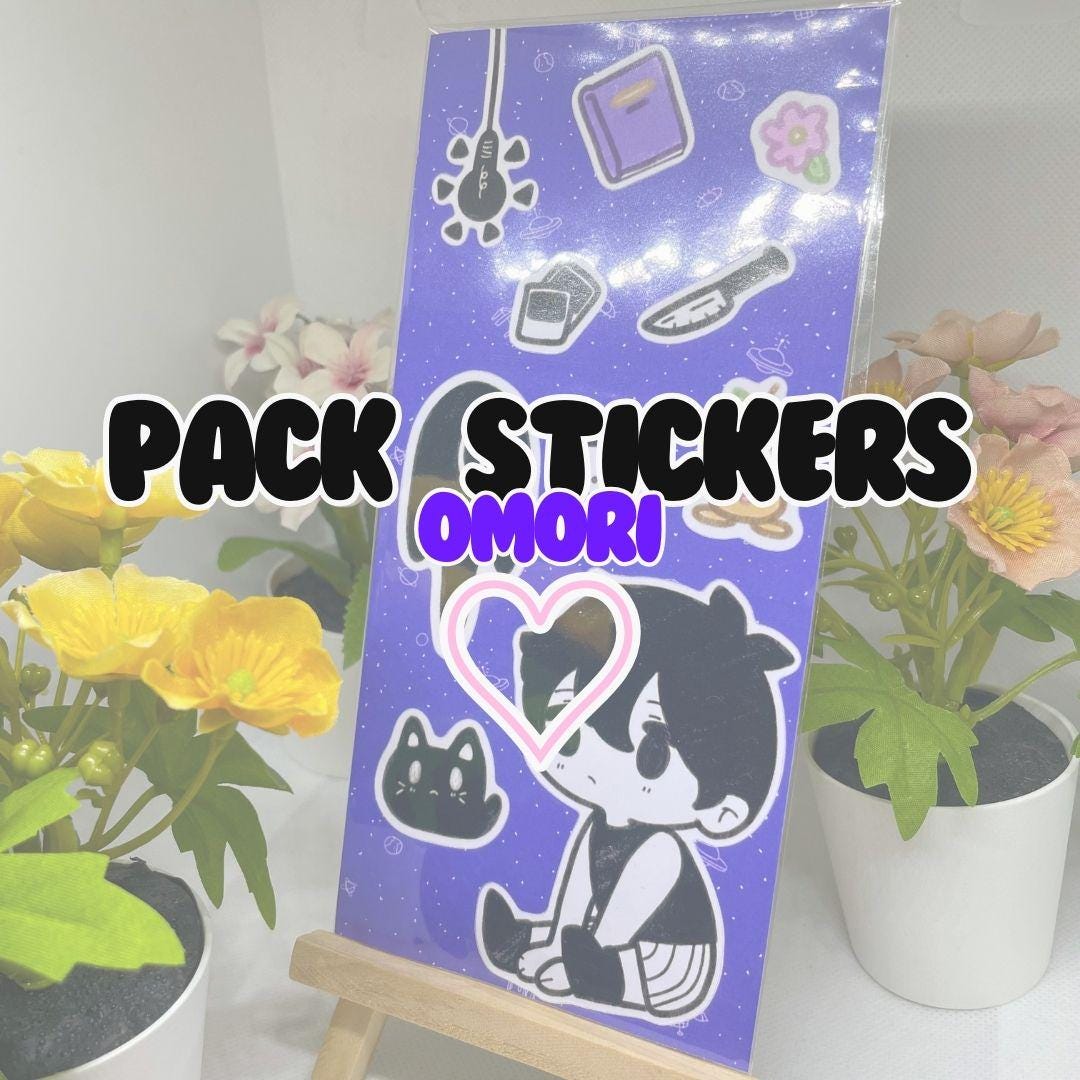 Omori Sticker Pack - Etsy UK