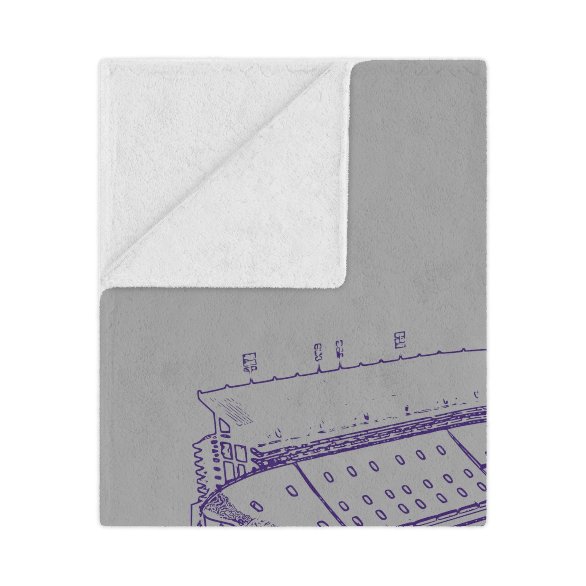 TIGER STADIUM Minky Blanket, LSU Tigers, Lsu Stadium Blanket, Lsu ...