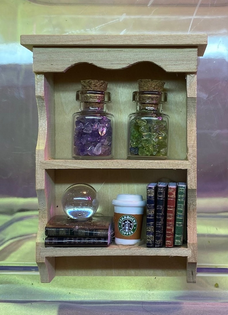 Miniature Bookshelf - Etsy