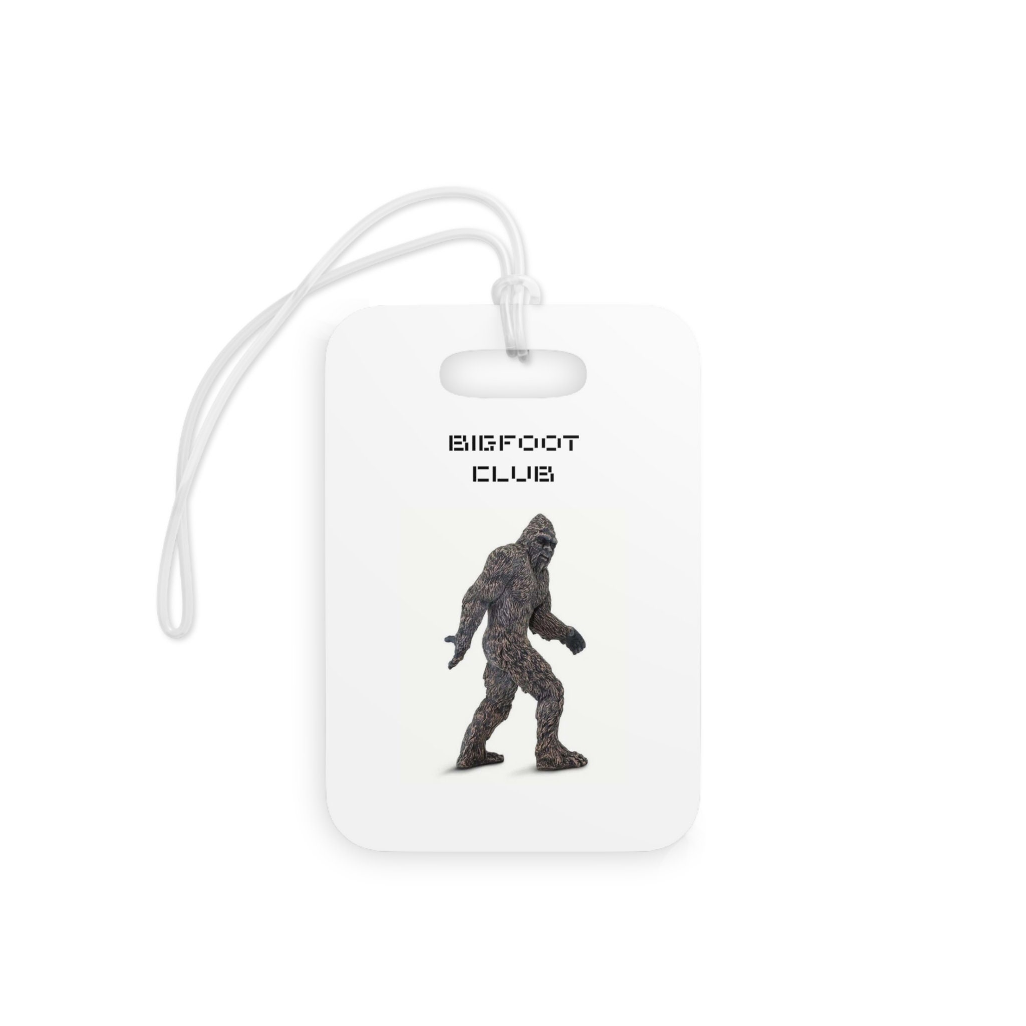 Bigfoot Club Luggage Tags - Etsy