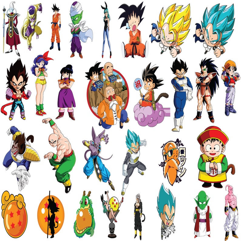 Anime Bundle Anime SVG Japanese SVG Anime Character Anime Vector Files ...