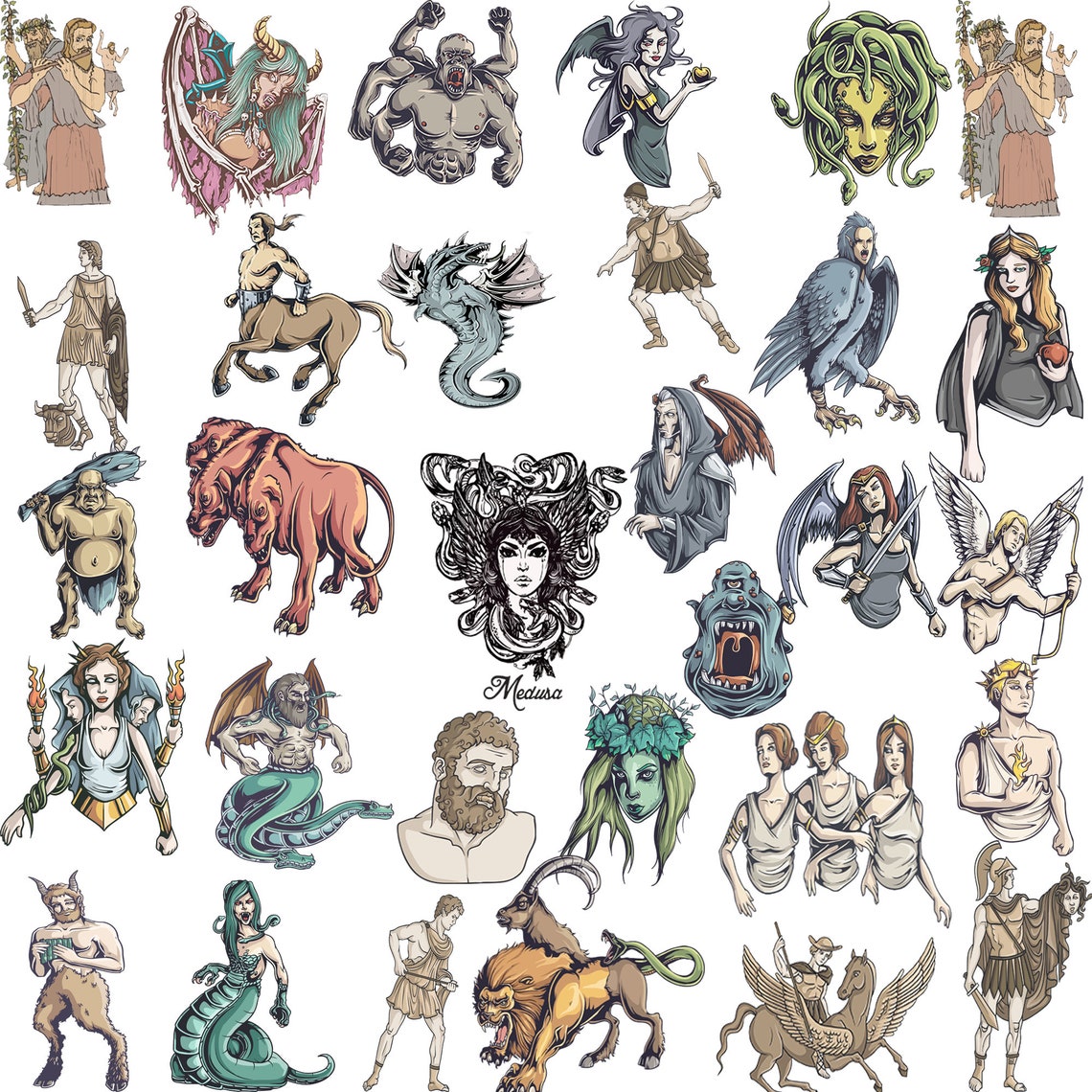 Greek Mythology Bundle | Mythology SVG| Greek Mythology SVG | Mythology ...