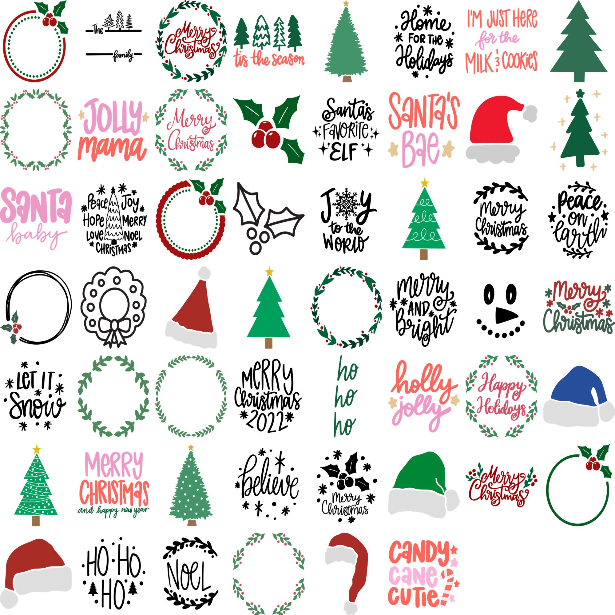Christmas Mega Bundle | Christmas SVG |christmas Mega | Christmas ...