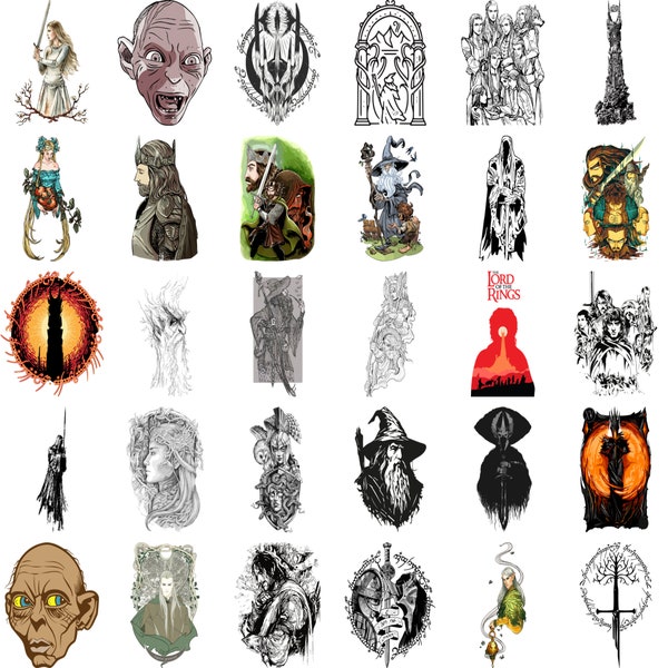 Horror 325file 65svg, 65png , 65pdf,65eps,65dxf Bundle,svg, Digital ...