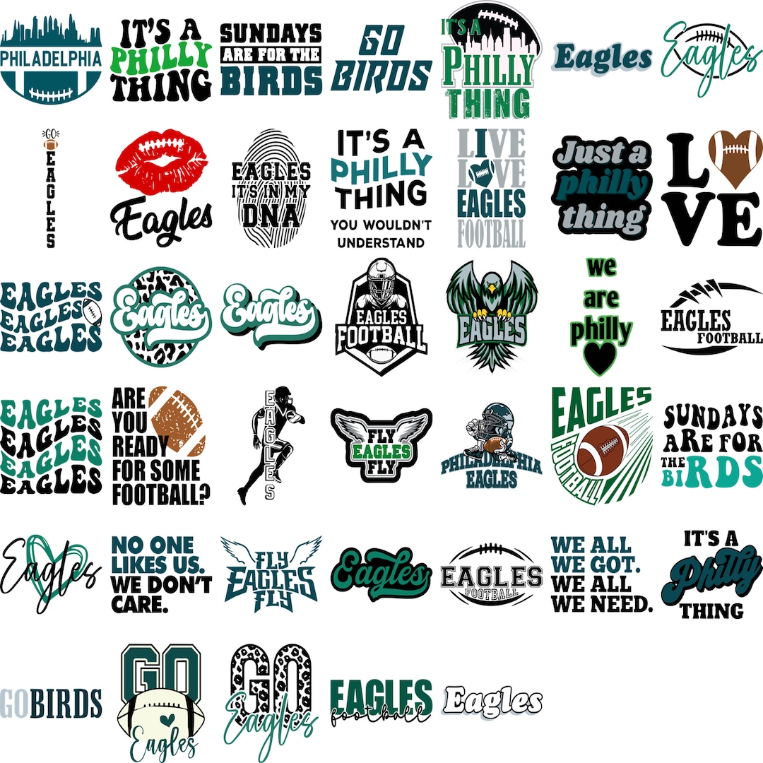 Eagles-200 File -40svg, 40png , 40pdf,40eps,40dxf Bundle,svg, Digital ...