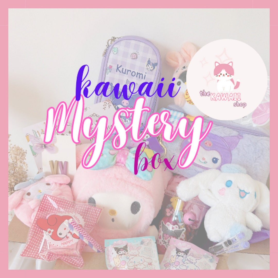 Kawaii Mystery Box Sanrio Gift Bundles for Girls Kawaii Stationery Box ...