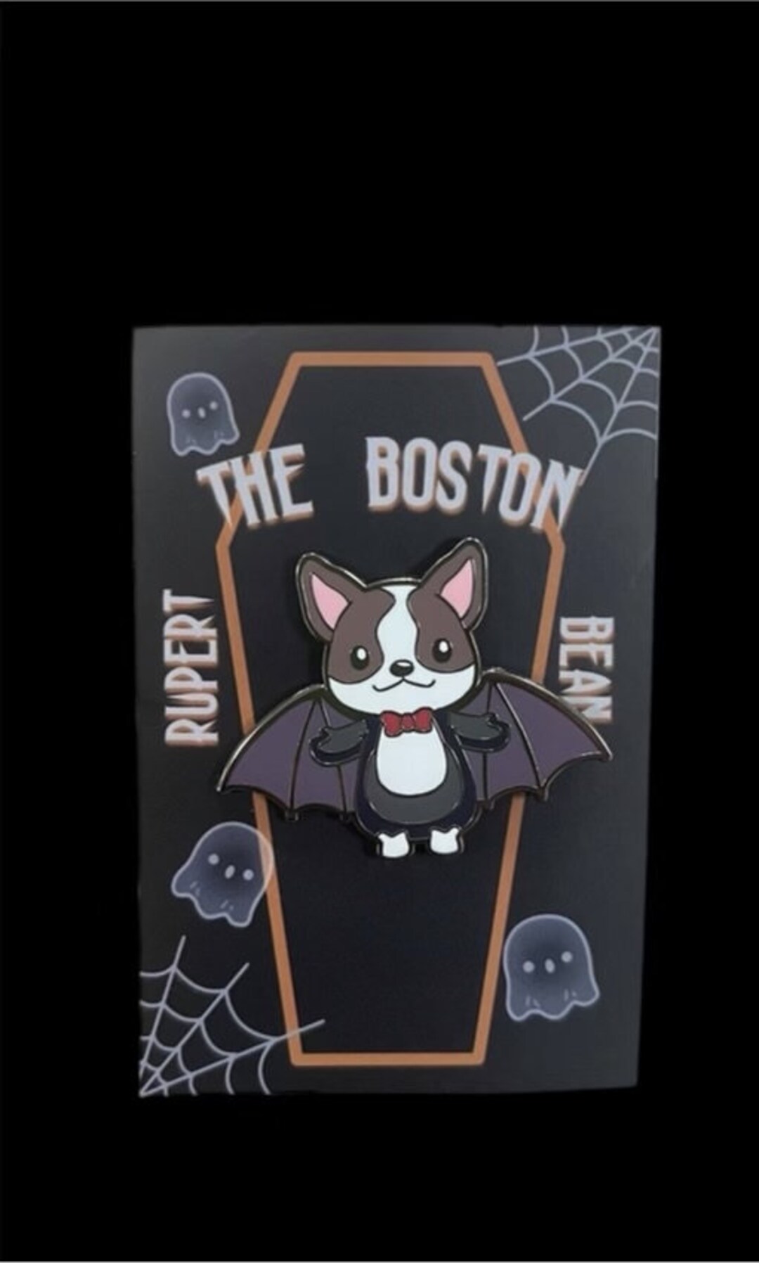 Boston Terrier Hard Enamel Pin Set - Etsy