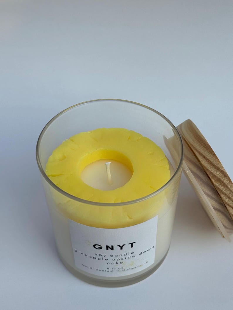 PINEAPPLE CAKE Candle | Hand-poured | Soy | Fun & Unique Gift Idea - Etsy