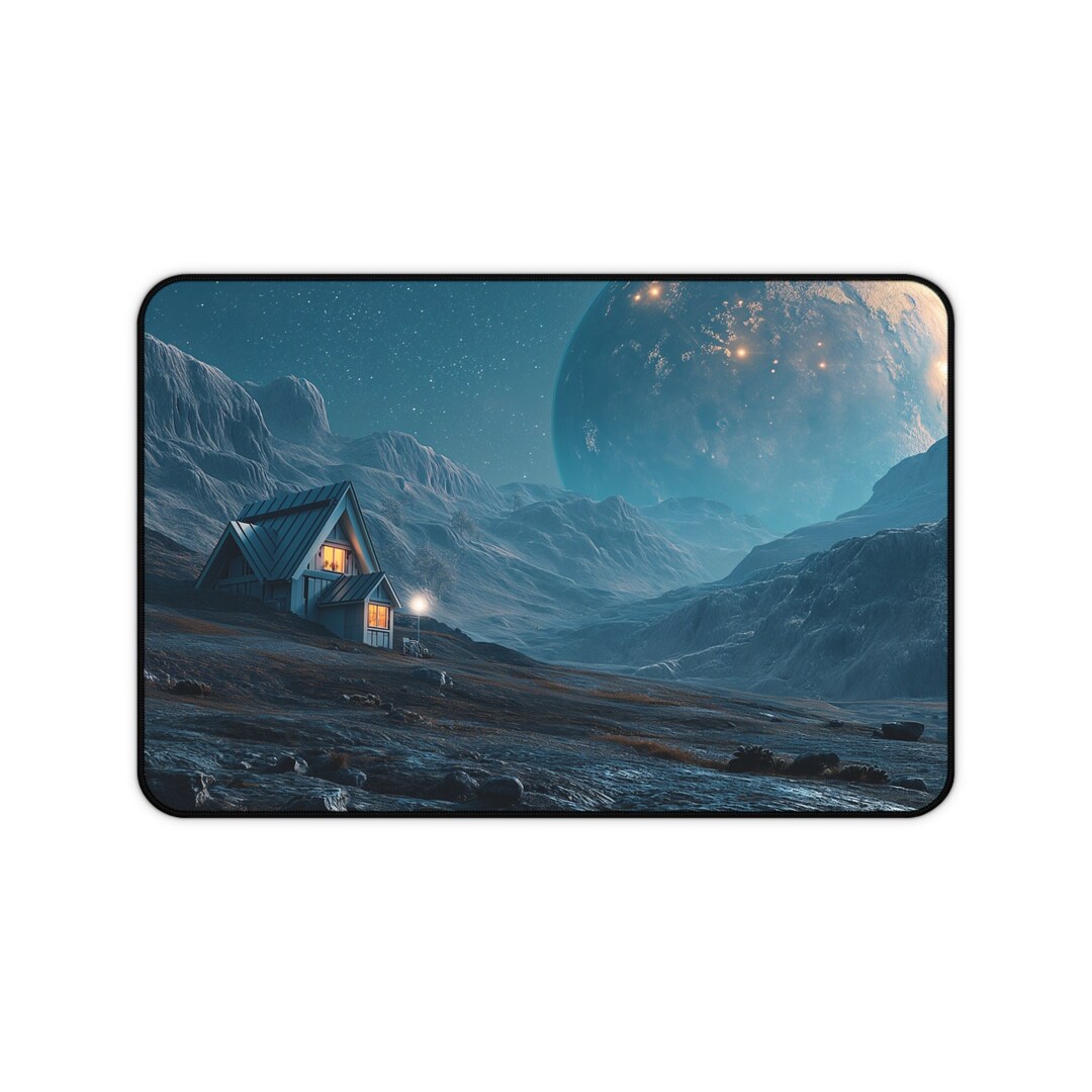 Homestead Desk Mat, Science Fiction Desk Mat, Fantasy Desk Mat, Science ...