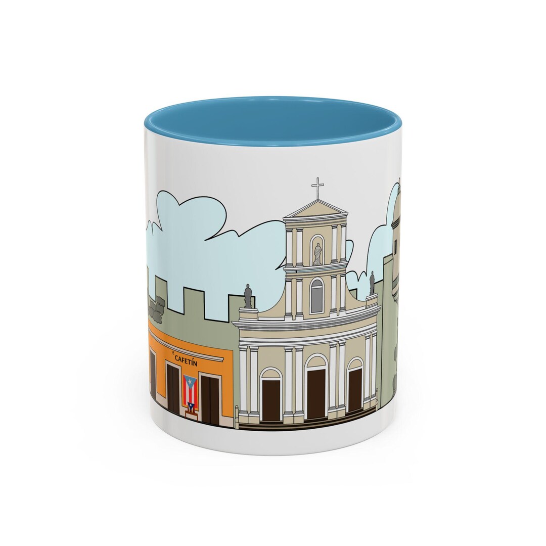 Old San Juan, Puerto Rico - "la Catedral" Mug - Etsy