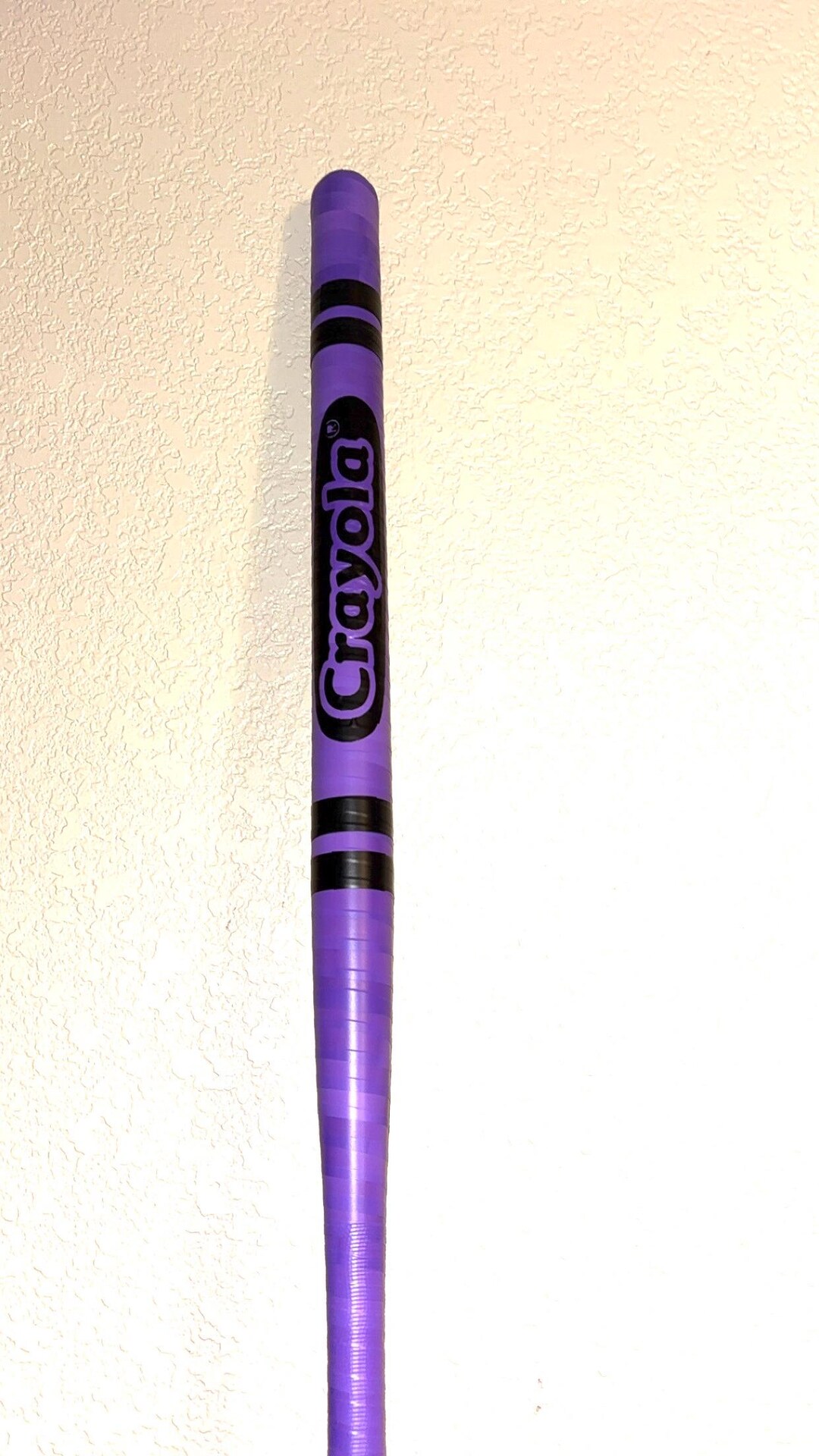 Custom Crayon Plastic Bat Purple - Etsy
