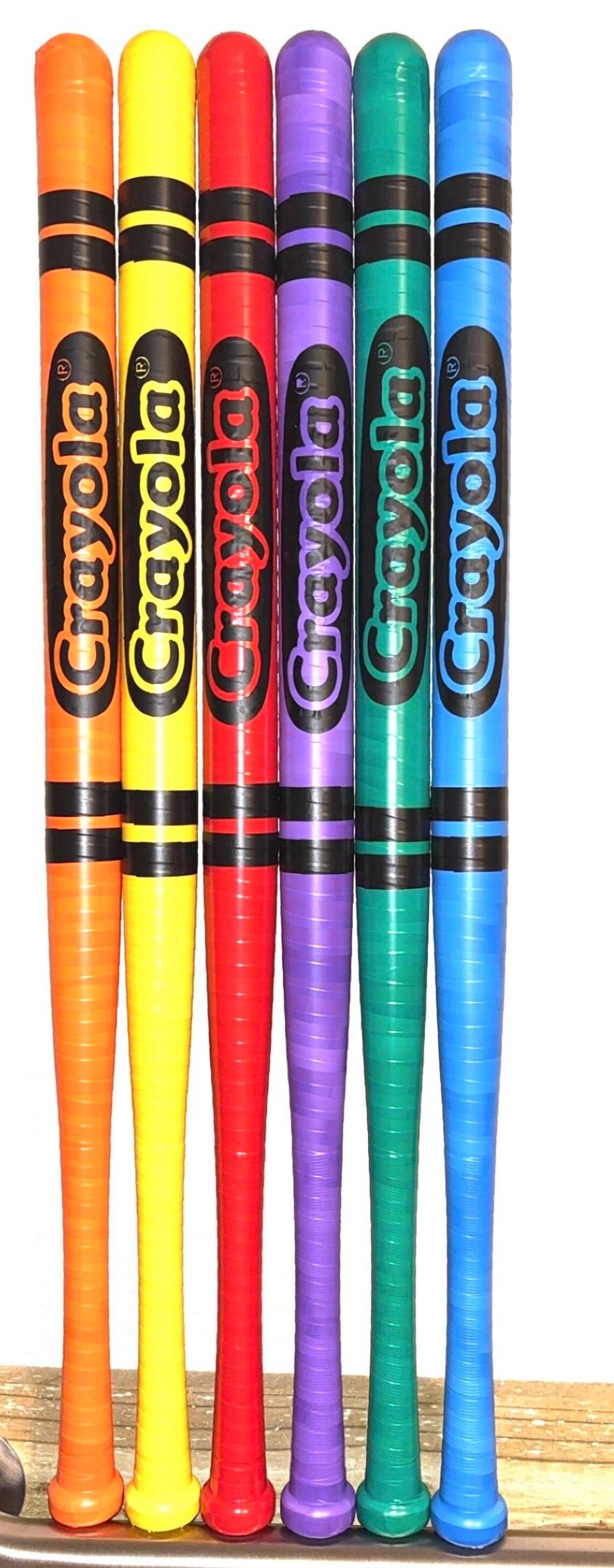 Custom Crayon Plastic Bat Purple - Etsy