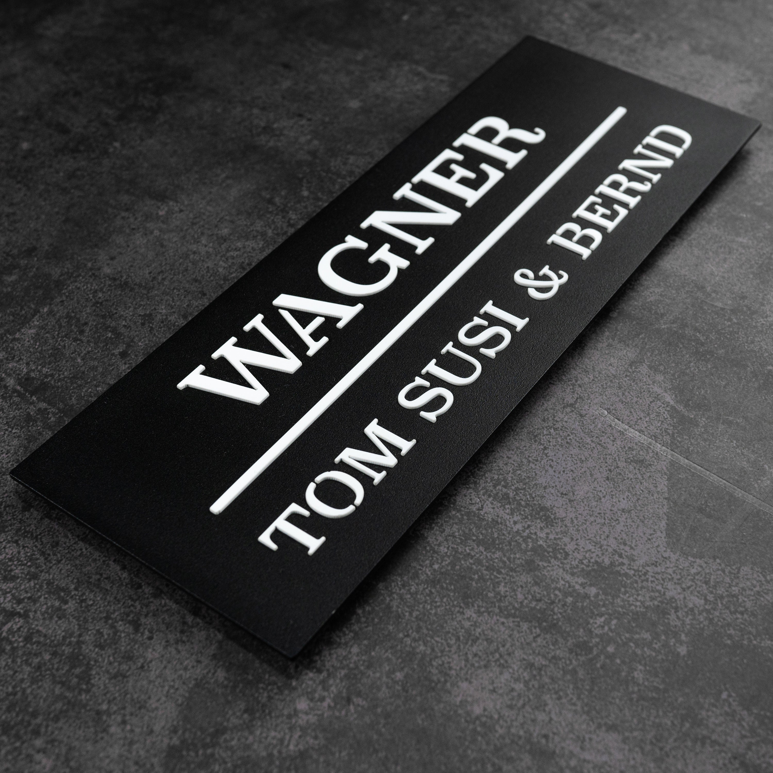 Custom Family Sign in Stainless Steel Premium Letters - Etsy