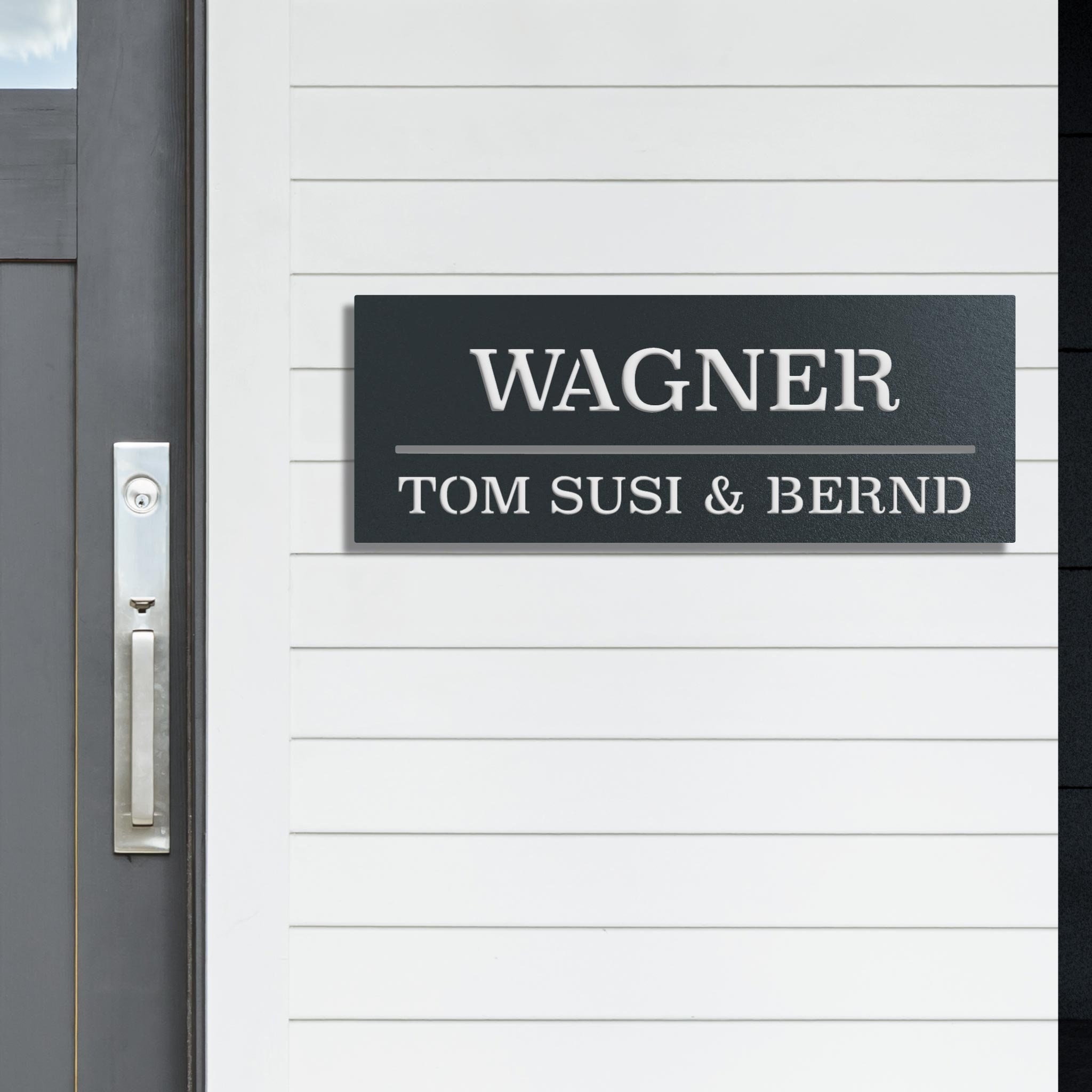 Custom Family Sign in Stainless Steel Premium Letters - Etsy