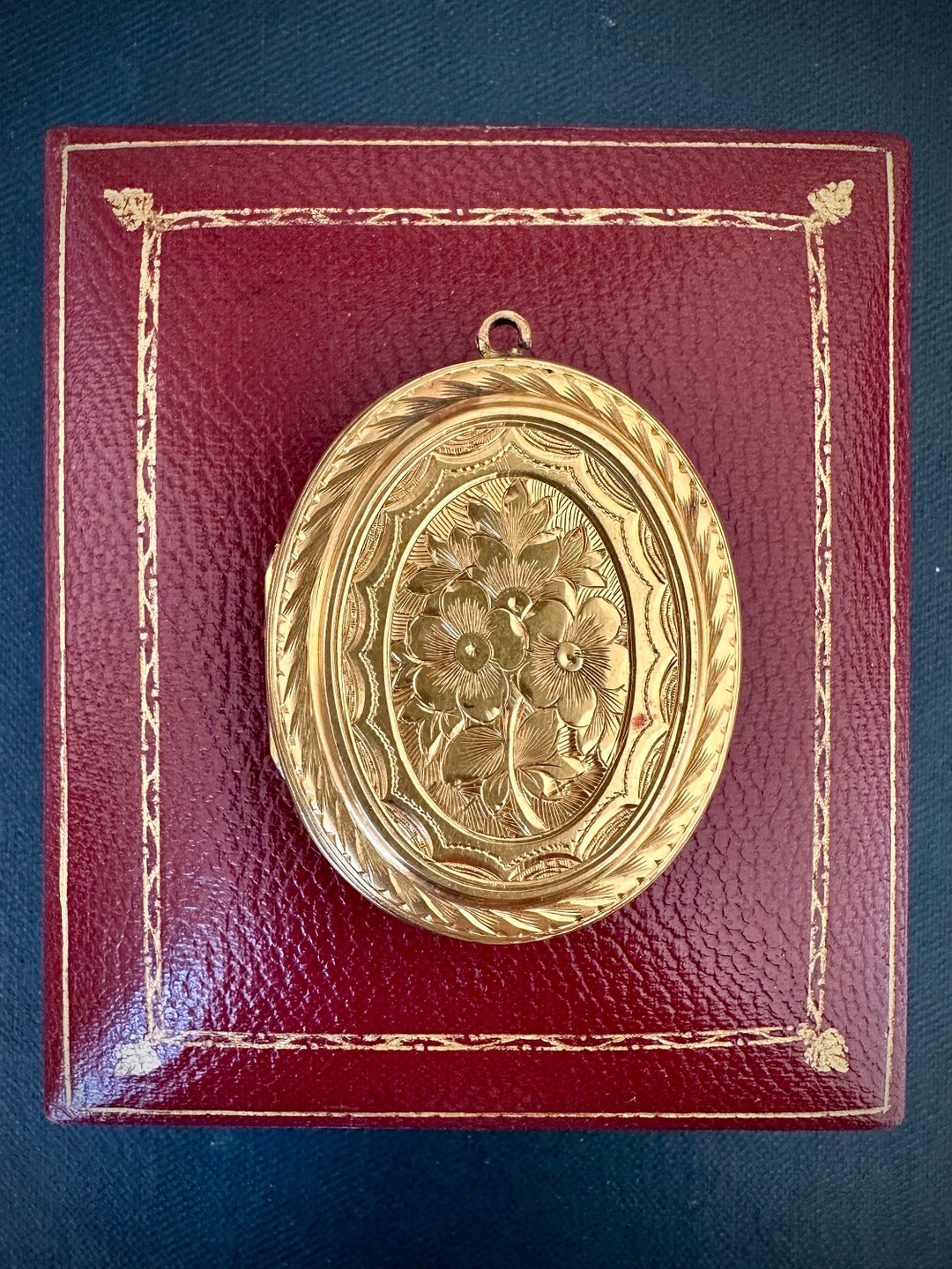 A Superb Late Victorian 9ct Gold Large Locket Circa 1870 - Etsy