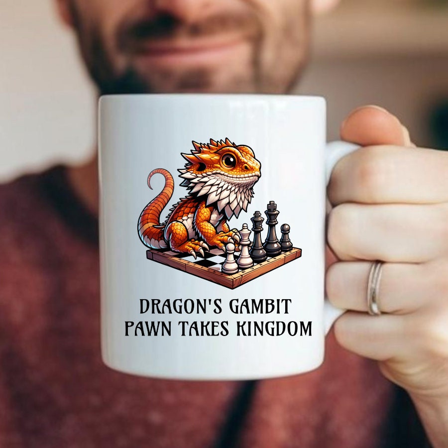 Bearded Dragon Themed Gifts for Chess Enthusiast Gift for Friend With ...