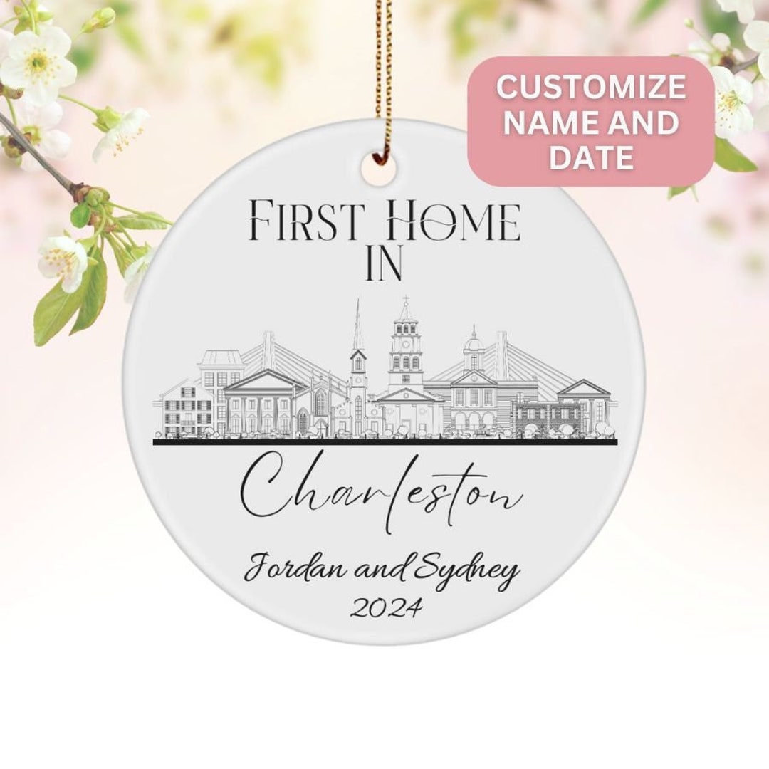 Personalized House Warming Gift for First Time Homebuyer in Charleston ...
