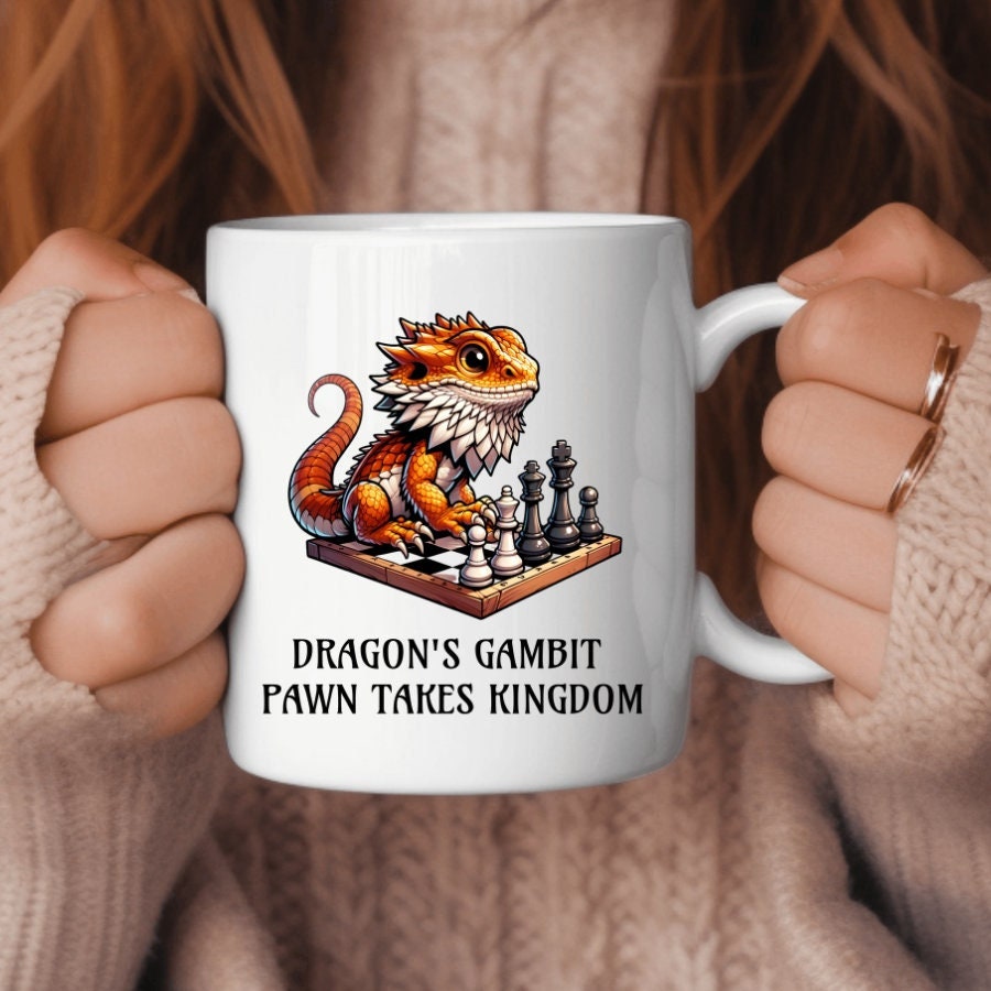 Bearded Dragon Themed Gifts for Chess Enthusiast Gift for Friend With ...