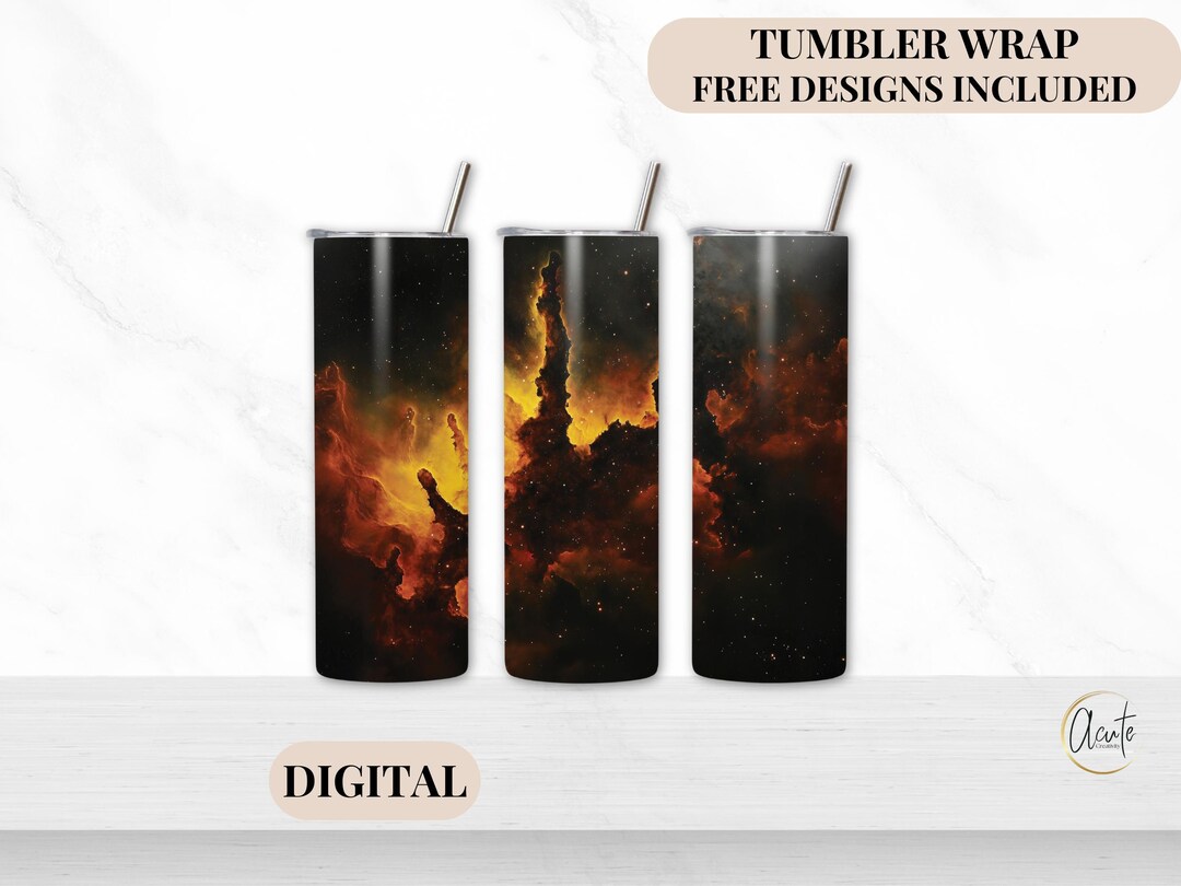 Eagle Nebula Tumbler Wrap: Galaxy Sublimation Design (digital Download ...