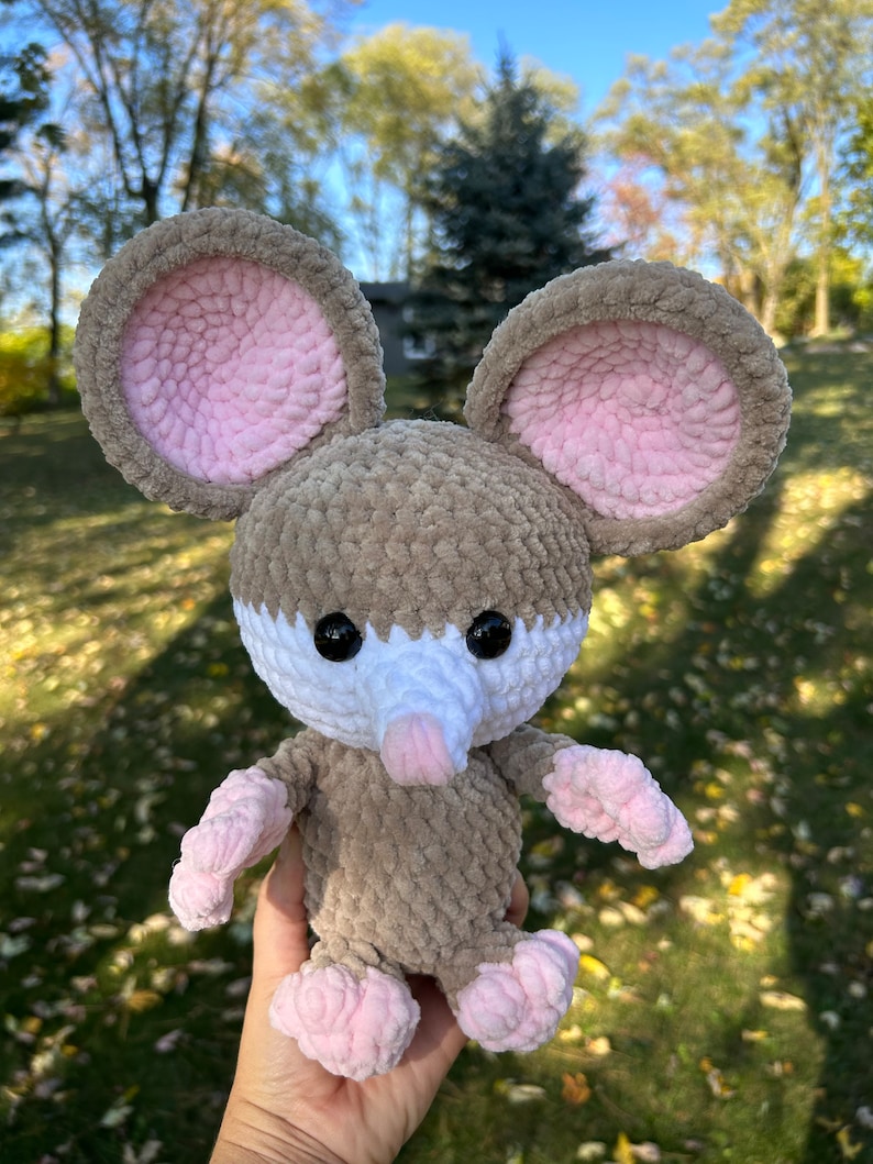 Maddie Mouse, Crochet Pattern, Digital File, PDF - Etsy