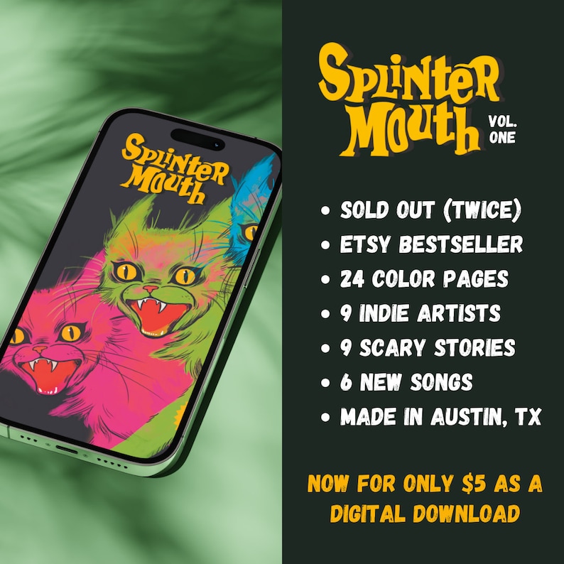 Splintermouth Zine [digital Download] - Etsy